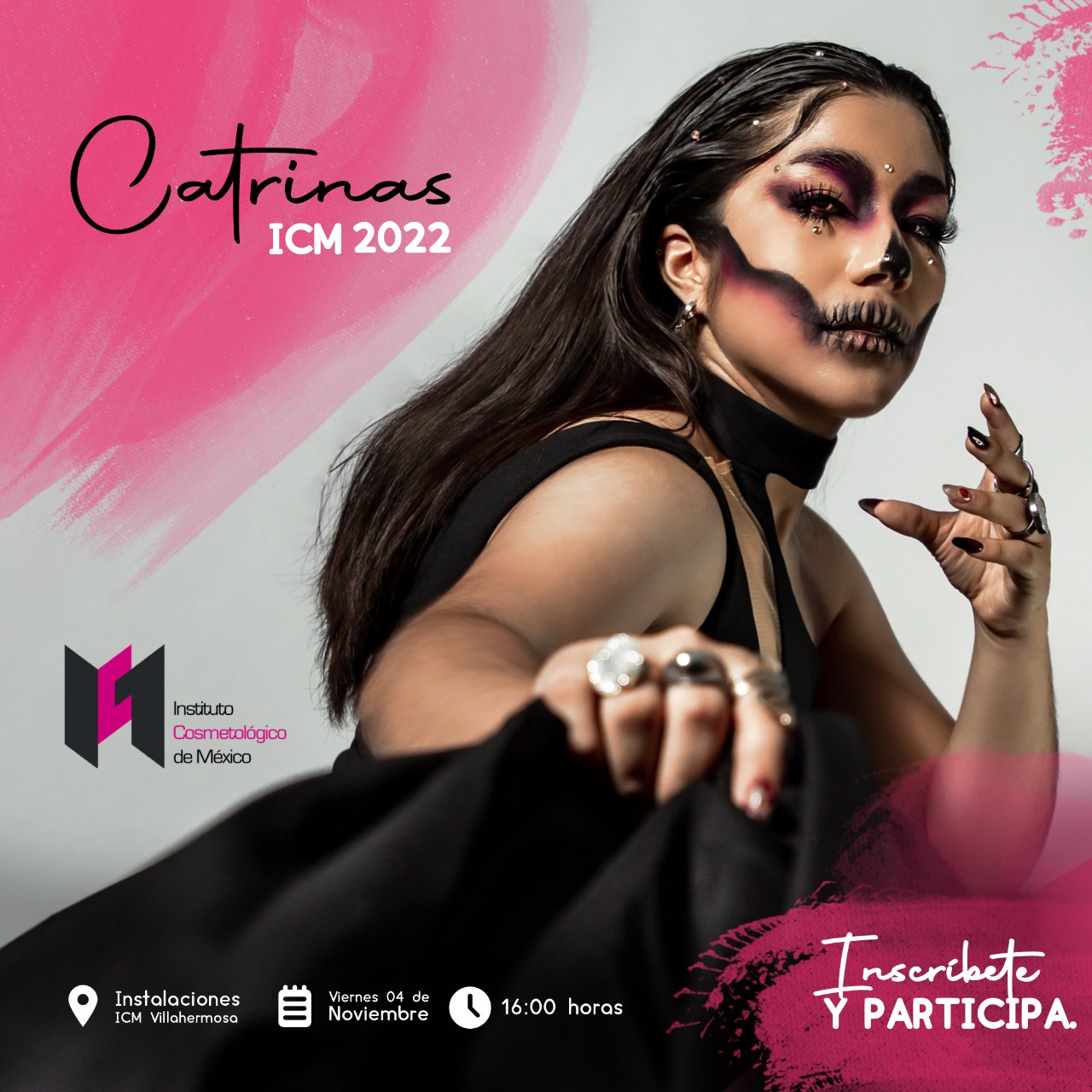Concurso Catrinas ICM 2022 - Instituto Cosmetológico de México